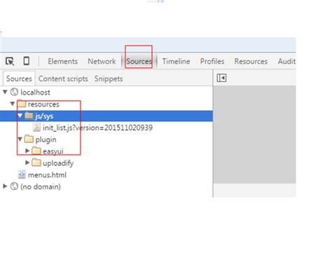Chrome调试js，但是找不到js文件 Csdn社区