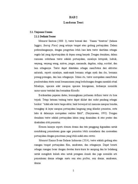 Adoc Pub Bab 2 Landasan Teori Pdf