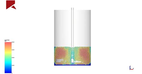 Drying Dynamics Of An Agitated Filter Dryer Using Ansys Rocky