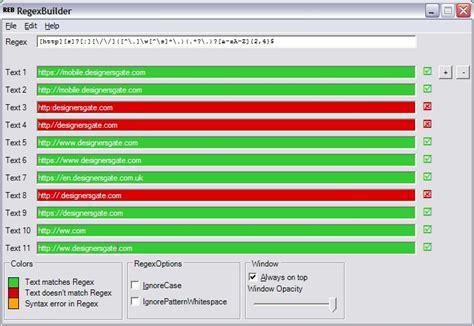 Regexp Filter For Urls Designers Gate