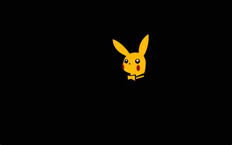 Ladda Ner Playboyestetisk Pikachu Wallpaper