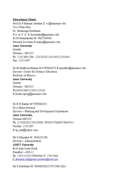 Educational Client Base Pdf