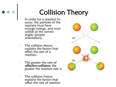 Ppt Collision Theory Powerpoint Presentation Free Download Id 9507407