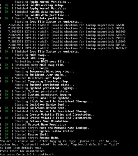 Home Assistant Stuck In Boot Loop Rescue Slot B Home Assistant Os Home Assistant Community