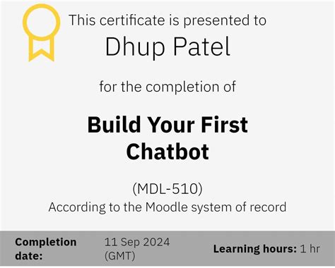 Chatbot Ai Learning Technology Dhup Patel