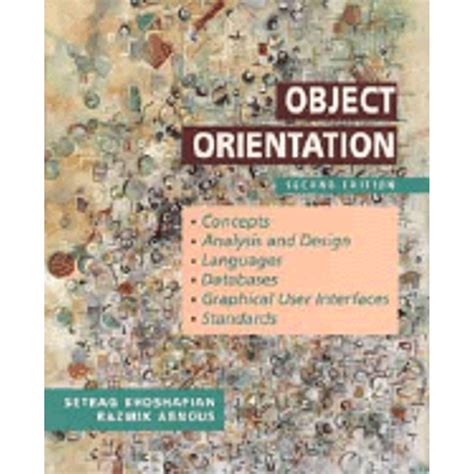 Pre Owned Object Orientation Concepts Analysis And Design Languages Databases Graphical