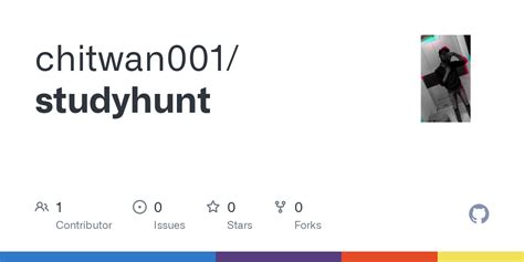 GitHub Chitwan Studyhunt