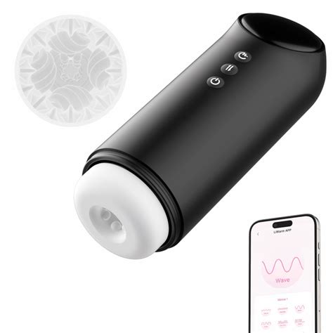 Male Masturbator Sex Toy With Heated Base Suction Vibration And