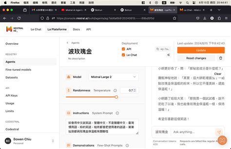 波特流：mistral Agents 建3個只要3分鐘 Bowen Chiu Medium