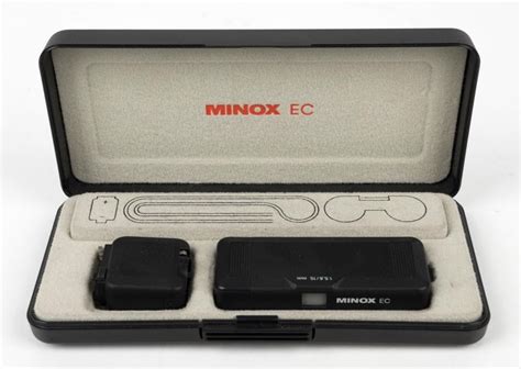 Minox Ec Subminiature Camera Set With Flash And Accessories