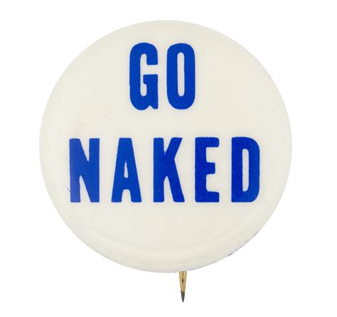 Go Naked Busy Beaver Button Museum