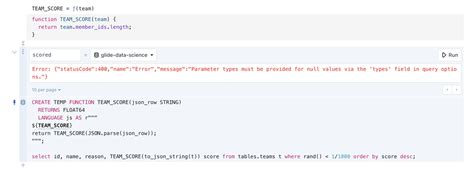 Sql Cell Variable Substitution And Javascript Functions Community Help The Observable Forum