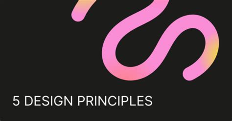 5 design principles anyone can learn