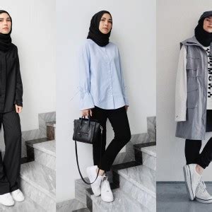 Baju Hitam Putih Cocok Dengan Jilbab Warna Apa Jilbab Yang Cocok Untuk Baju Putih Amaya Gibson