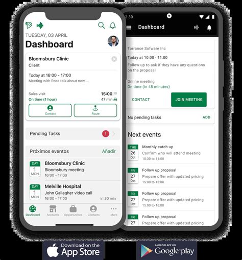 Mobile Crm Try It Free Sage Sales Management