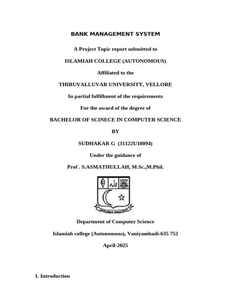 Bank Management System Pdf Databases Database Transaction