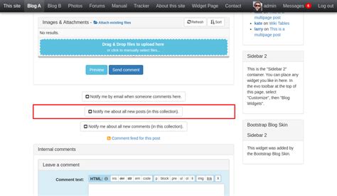 Subscribe To Item Widget