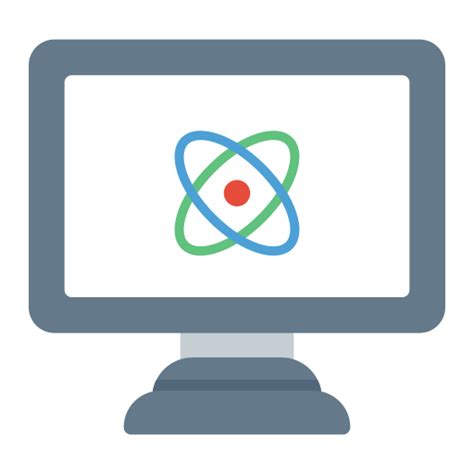 Quantum Computing Generic Color Fill Icon
