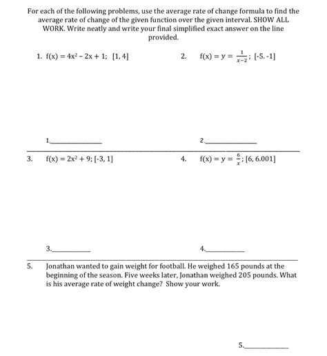 Solved For Each Of The Following Problems Use The Average Chegg Com