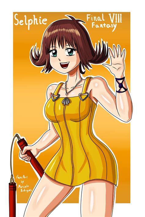 Selphie Tilmitt Final Fantasy Viii By Rodriguesd Marcelo On Deviantart