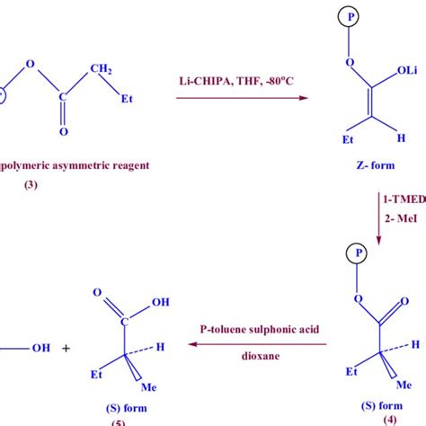 Synthesis Of 2 Methyl Butanoic Acid From Polymeric Ester Download Scientific Diagram