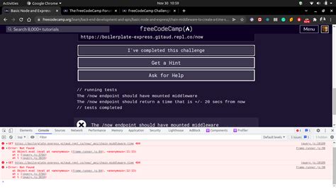Nodejs Chain Middleware To Create A Time Server Javascript The Freecodecamp Forum