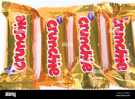 Barre De Crunchie De Cadburys Banque De Photographies Et Dimages à