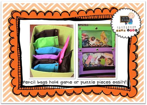 Summer Mini Series Classroom Game Storage Solutions {think Outside The Box } Classroom Games