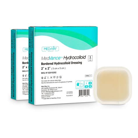 Medvance Hydrocolloid Adhesive Dressing 2x2 10 Pack Buy Now With