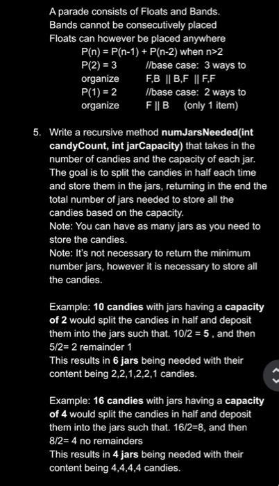 solved 1 write a recursive method fib int n that takes in