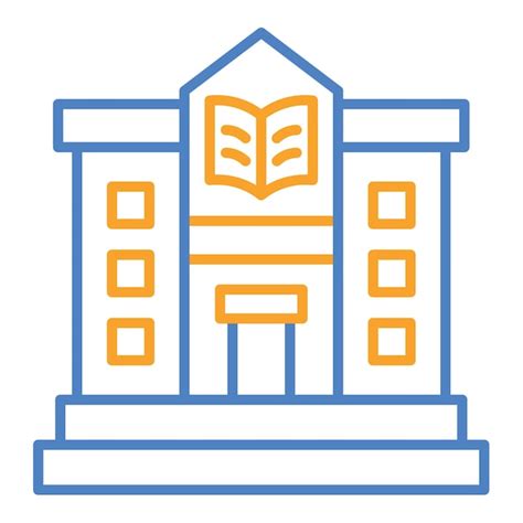 Premium Vector Library Icon