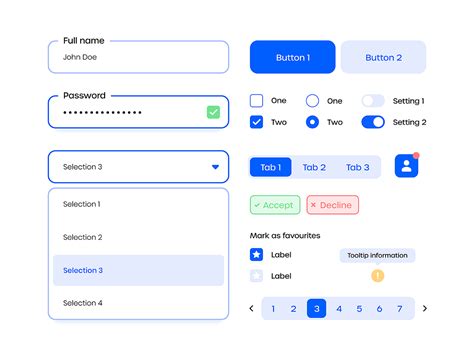 Ui Elements In 2025 Ui Design Principles App Design Layout Interactive Web Design