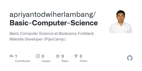 GitHub Apriyantodwiherlambang Basic Computer Science Basic Computer Science At Bootcamp