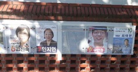 [6·13 지방선거] 페미니스트 서울시장 녹색당 후보 벽보 훼손