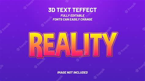 Premium Vector 3d Editable Vector Text Effect Eps Design Template