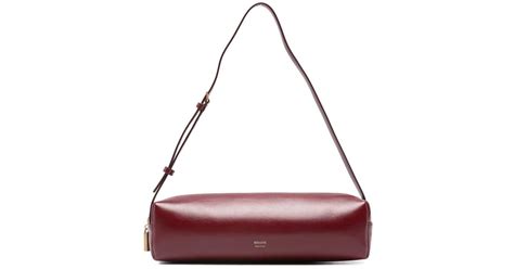 Khaite Kye Cylindrical Shoulder Bag In Purple Lyst Uk