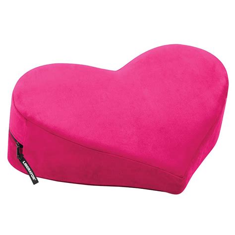 Heart Wedge Pillow Wild Flower