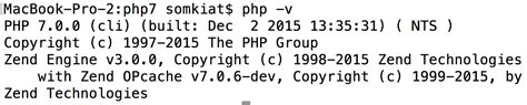 สวัสดี php 7 0 0 อย่างเป็นทางการ