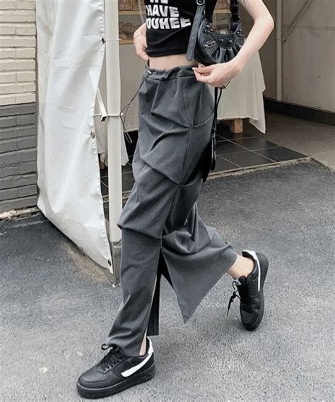 ⊹사이드핀턱 스트링 롱스커트2colors₊⁺⊹ 에이블리