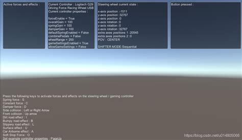 unity罗技方向盘接入 罗技如何导入unity csdn博客