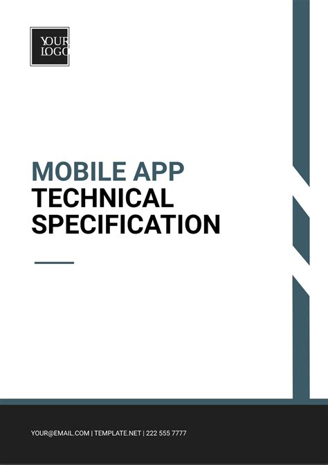 Free Integration Technical Specification Template To Edit Online