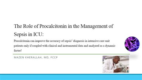The Role Of Procalcitonin In The Management Of Sepsis In Icu Icu Reach