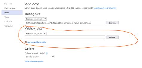 Advanced Data Options Data Split And Validation Dataset · Issue 2396 · Dotnet Machinelearning