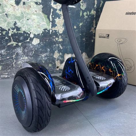 Купить Гироскутер Segway Ninebot Mini Гироборд С Ручкой Цветная молния ...