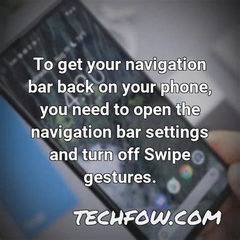 Where Is The Navigation Bar On My Phone Guide TechFOW Com