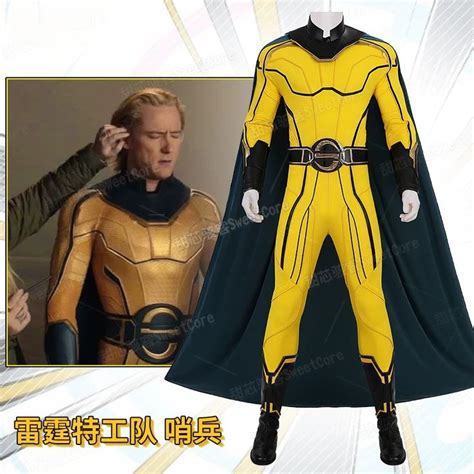 Movie Thunderbolts Sentry Cosplay Costume Superhero Halloween Christmas