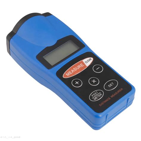 Aliexpress Buy Electric Digital LCD Ultrasonic Distance Meter Measuring Tool Laser