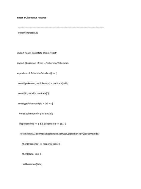 React Hackerrank Pdf