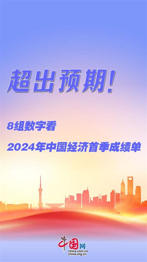 超出预期！8组数字看2024年中国经济首季成绩单中国网