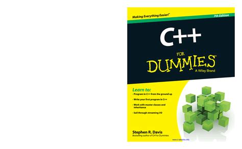 C For Dummies Th Edition Stephen R Davis Stephen R Davis Bestselling Author Of C For